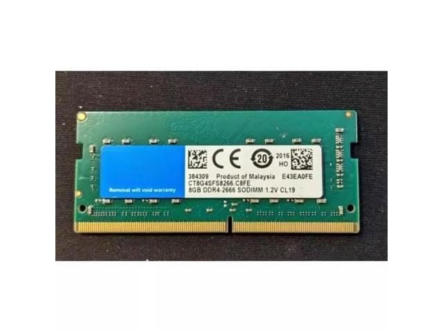 Click here for For CT8G4SFS8266.C8FD1 8G DDR4 2666 SODIMM 1.2V no... prices