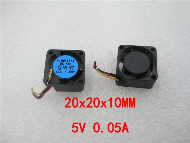 Click here for 3D Printer Parts Reprap 2010 Fan 20x20 20mm 5V 3-w... prices