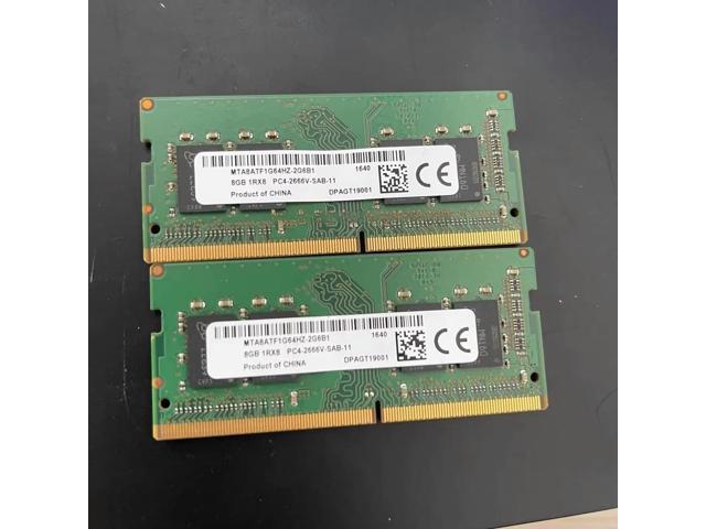 Click here for For Micron 8G 1RX8 PC4-2666V-SAB DDR4 MTA8ATF1G64H... prices