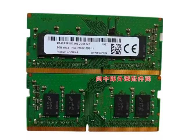 Click here for For Micron 8G 1RX8 PC4-2666V-TD2-11 ECC SODIMM MTA... prices