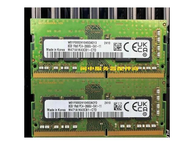 Click here for For 8G DDR4 1RX8 PC4-2666V M471A1K43CB1-CTD notebo... prices