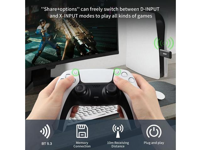 Click here for Controller PC Wireless Adapter USB Receiver Blueto... prices