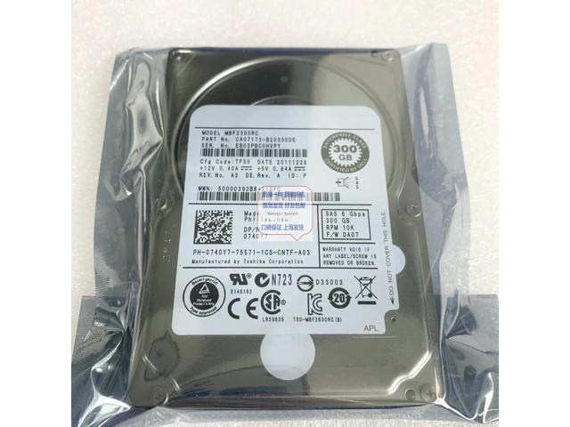 Click here for 300G SAS 10K 6GB 740Y7 Hard Drive MBF2300RC 0740Y7 prices