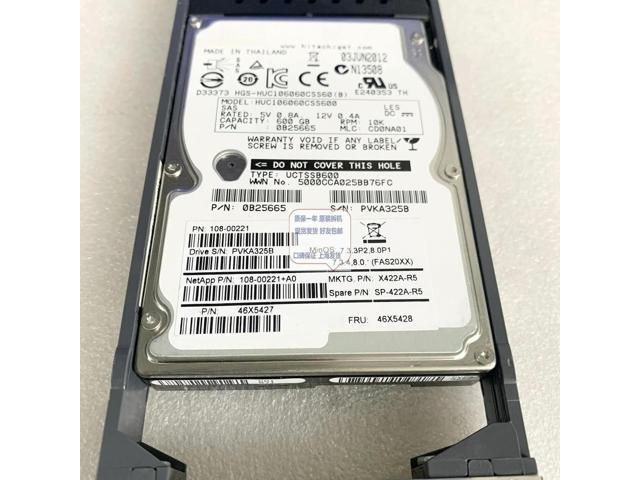 Click here for X422A-R5 SP-422A-R5 108-00221 600G 10K SAS 2.5 Inc... prices