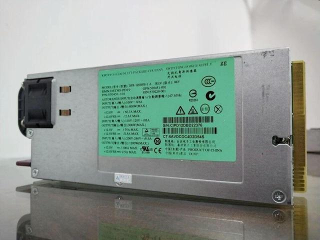 Click here for DL580G5 server power supply DPS-1200FB A 438202-00... prices