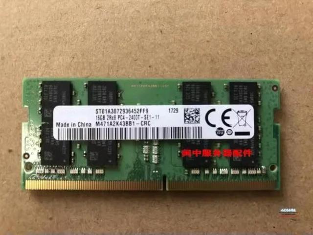 Click here for For 16G 2RX8 PC4-2400T-SE1-11 M471A2K43BB1-CRC Not... prices