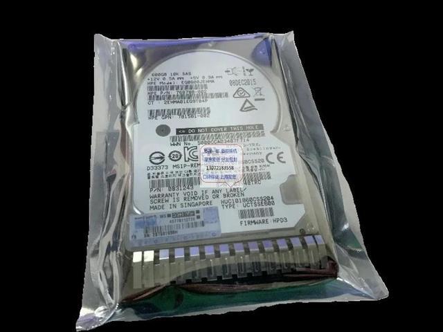 Click here for For 781516-B21 600GB 10K 2.5 SAS EG0600JEHMA Hard... prices