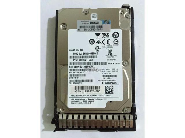 Click here for 759212-B21 759548-001 600GB SAS 12G 15K 2.5 360G9... prices