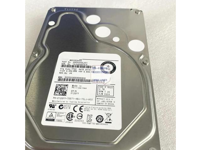 Click here for Server Hard Disk 12GYY 4TB SAS MG03SCA400 prices