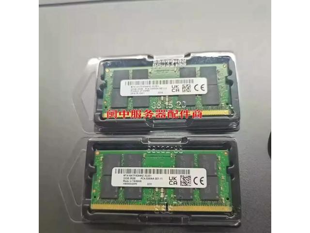 Click here for For Micron 32G 2RX8 PC4-3200AA DDR4 MTA16ATF4G64HZ... prices
