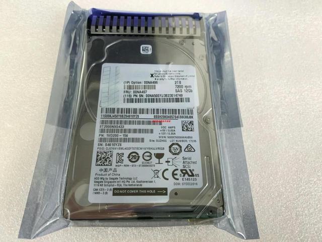 Click here for For 00NA497 2T 7.2K SAS 12G 2.5 inch hard drive prices