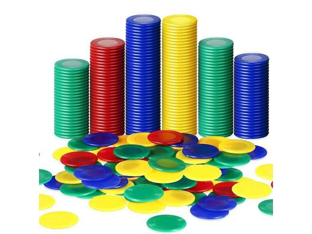 Click here for 400 Pieces Plastic Poker Chips Game Chips 4 Colors... prices