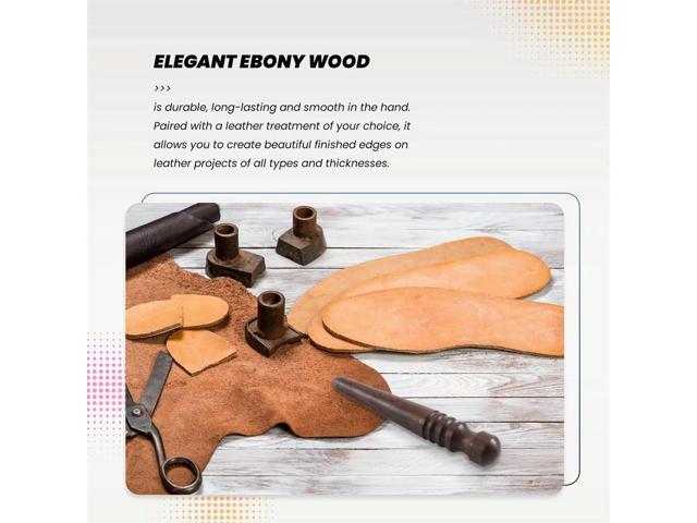 Click here for Wooden Leather Burnisher Tool - Tapered Edge Slick... prices