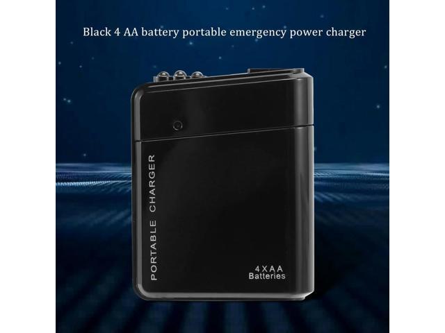 Click here for Black 4X AA Portable Emergency Power Charger USB F... prices