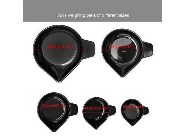 Click here for 5 Sizes Weighing Powder Pans Scale Pan Narrow Spou... prices
