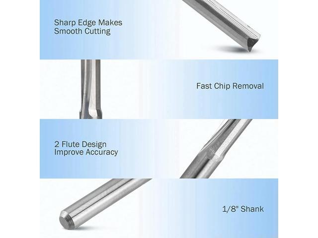 Click here for 10Pcs 2 Flute Cnc Router Bits 3.175Mm Straight Slo... prices