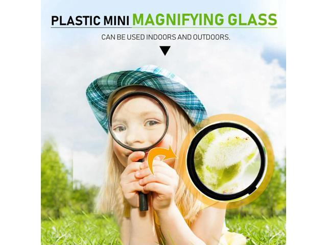 Click here for Kids Magnifying Glass 8 Pcs  Plastic Handheld Mini... prices