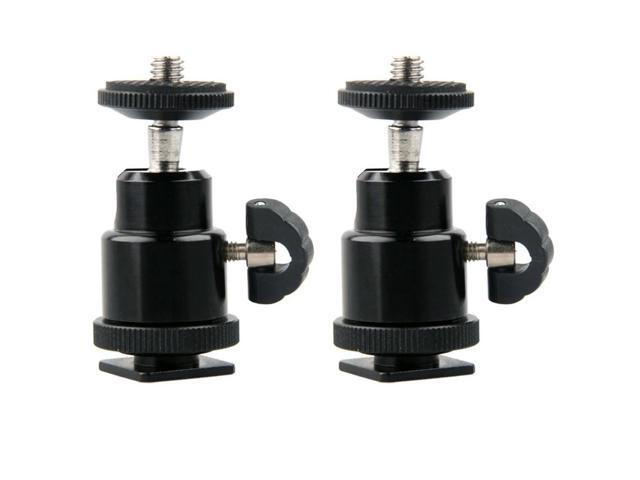 Click here for 2X Aluminium Alloy Mini Ball Head 1/4 Inch Mount W... prices