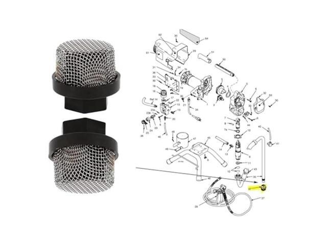 Click here for 246385 246384 287032 Airless Spray Filter Screen S... prices