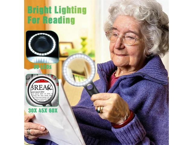 Click here for Handheld Magnifying Glass with Light for Reading... prices