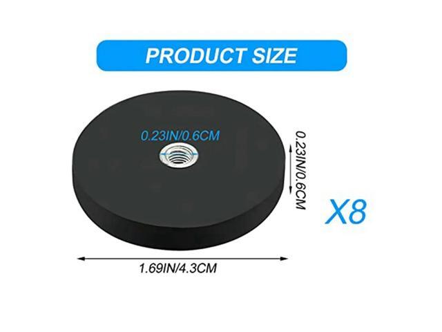 Click here for 8Pack Rubber Coated Magnet Neodymium Magnet Base w... prices