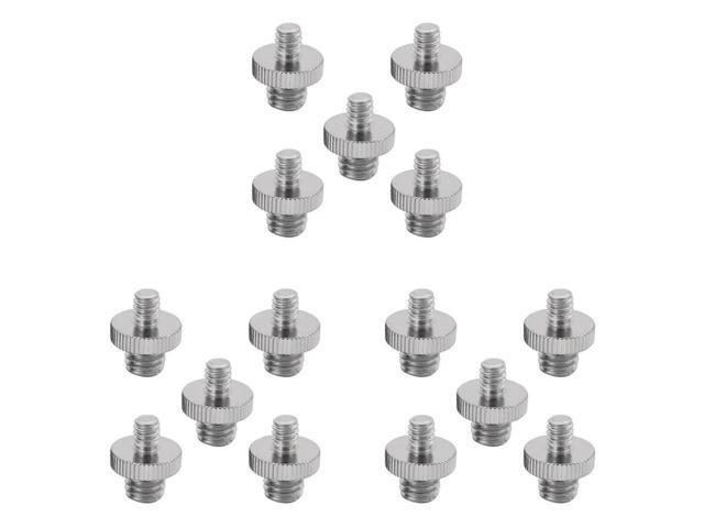 Click here for 15 Pieces 1/4 Inch Male To 1/4 Inch Male Metal Thr... prices