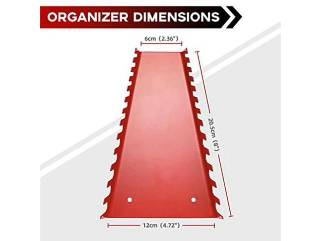 Click here for 2 Pack Metal Wrench Organizer- Premium Wrench Hold... prices