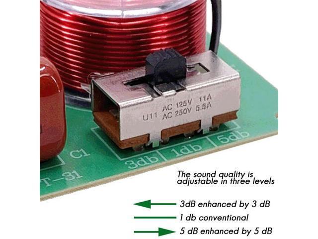 Click here for 2X Frequency Divider Hi-Fi Audio TREBLE BASS Speak... prices