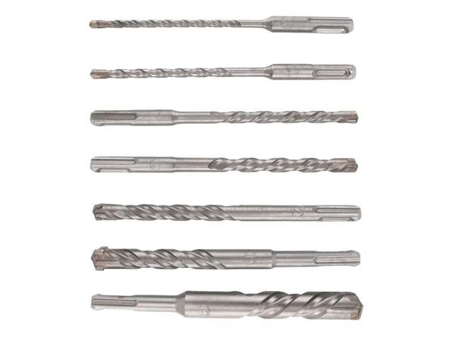 Click here for 7 Pcs SDS Plus Hammer Drill Bit Set  (4-Flute) for... prices