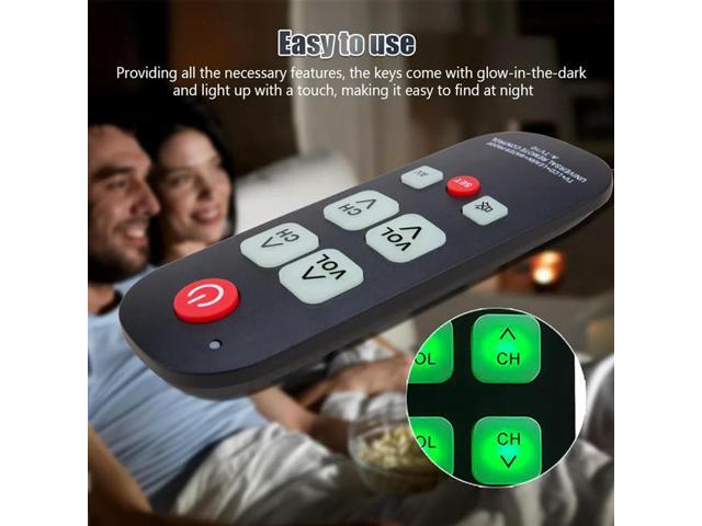 Click here for 2X A-TV10 TV Remote For Seniors Universal Controll... prices