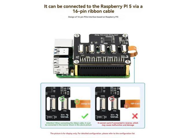 Click here for Pcie FFC Expansion Board For Raspberry Pi 5 Pcie T... prices