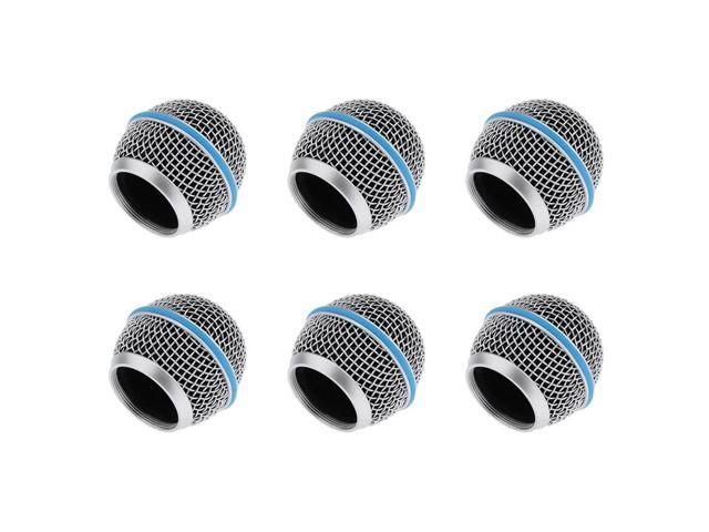 Click here for 6X Replacement Blue Steel Mesh Microphone Grill He... prices
