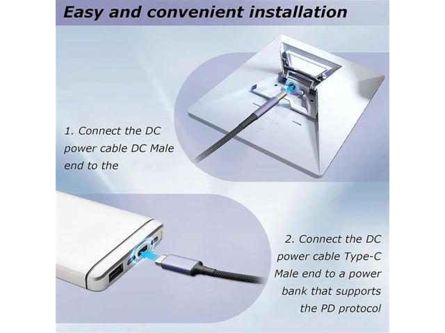 Click here for 2X For Starlink Mini Type C To DC Power Cable Supp... prices