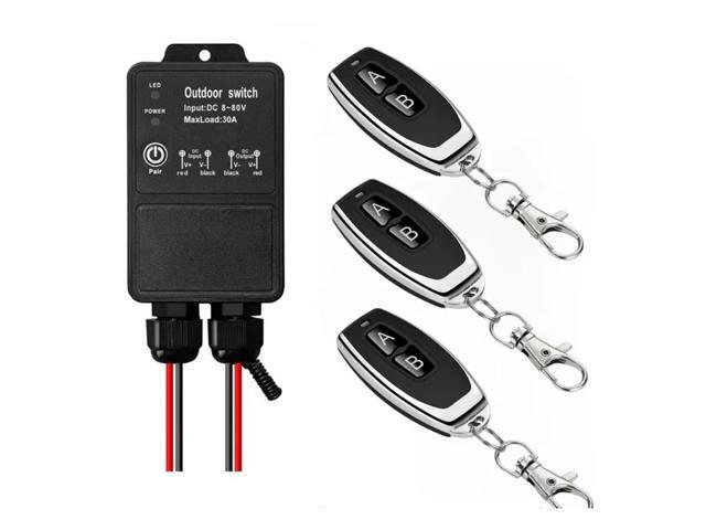 Click here for DC8V-80V 30A Transmitter 433Mhz Wireless Receiver... prices