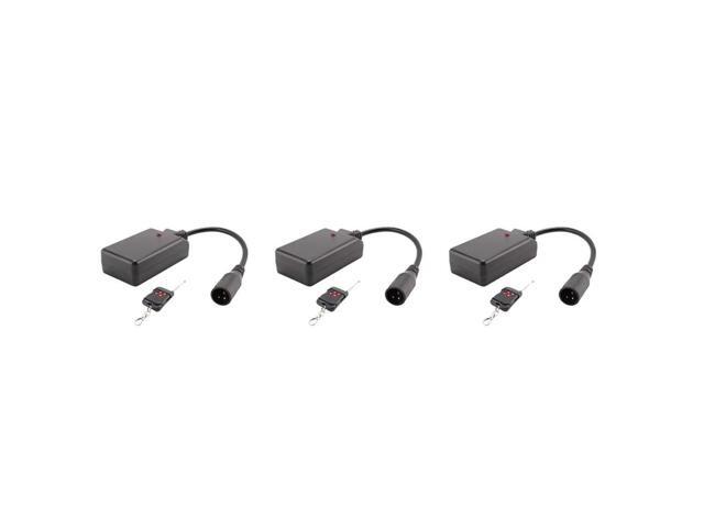 Click here for 3X 3 Pins XLR Wireless Remote Control Receiver For... prices