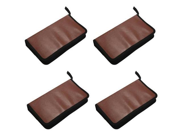 Click here for 4X 80-Discs Portable Leather Storage Bag Zippered... prices