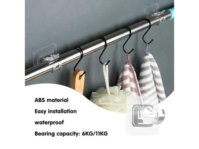 Click here for 78PCS Curtain Rods No Drill Curtain Rod Brackets H... prices