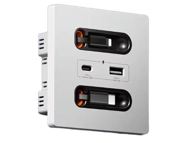 Click here for Universal 12W Wall Panel Socket With Retractable U... prices