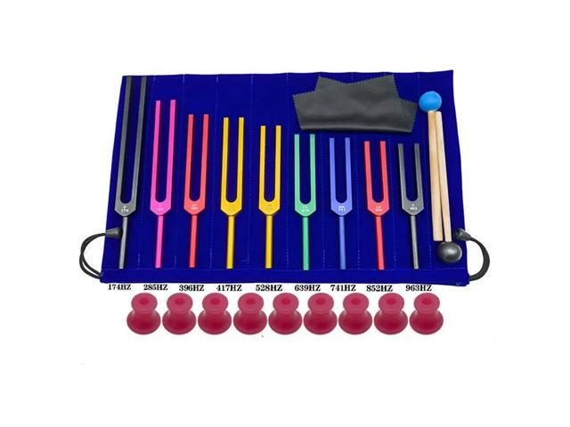 Click here for 9 Pieces of Colorful Solfeggio Aluminum Alloy Tuni... prices