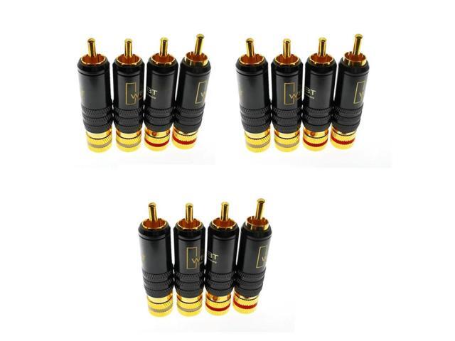 Click here for 12X WBT-0144 Gold Plated For RCA Plug For RCA Plug... prices