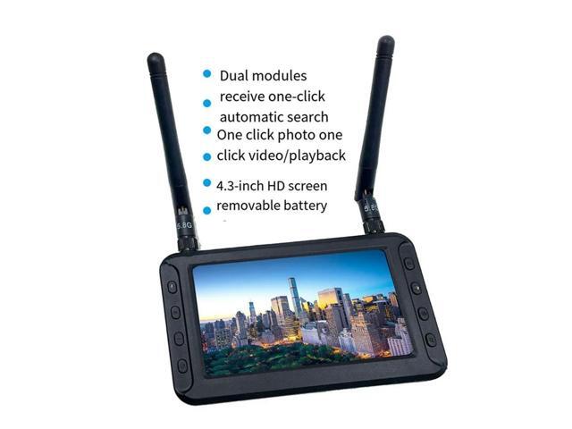 Click here for 4.3Inch 5.8G Dual Receiver FPV DVR Monitor  LCD Sc... prices