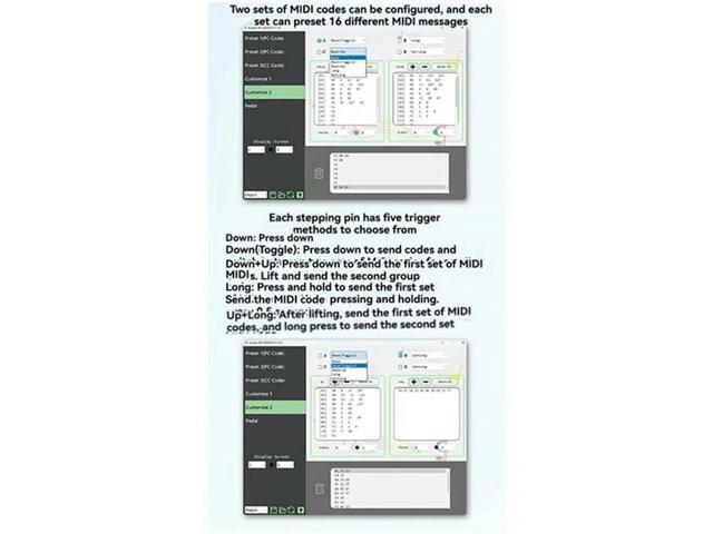 Click here for Four Step Nail Sound Mode Switching Wireless MIDI... prices