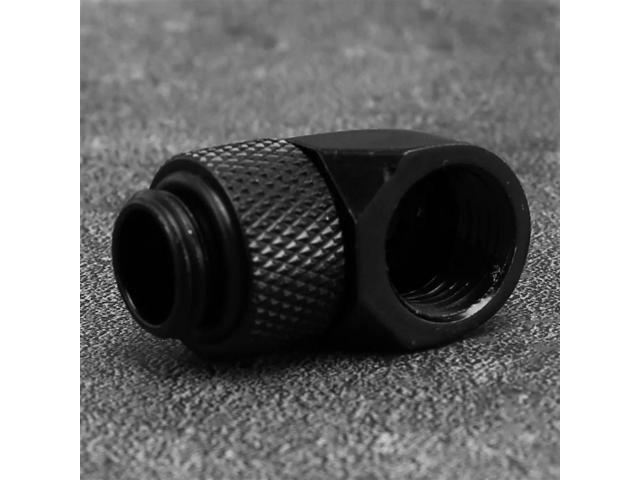 Click here for 10X 12.9Mm G1/4 Thread 90 Degree Rotary Tube Conne... prices