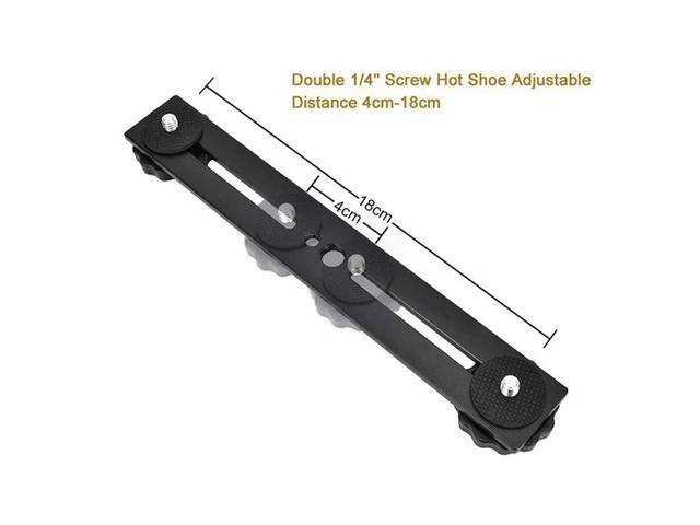 Click here for 4Pcs 8Inch Dual Flash Camera Mount Tripod Bracket... prices