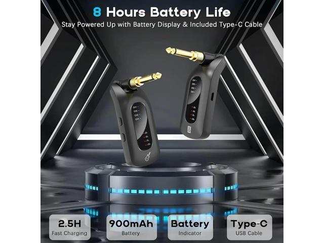 Click here for 5.8Ghz Wireless Guitar Audio System Rechargeable T... prices