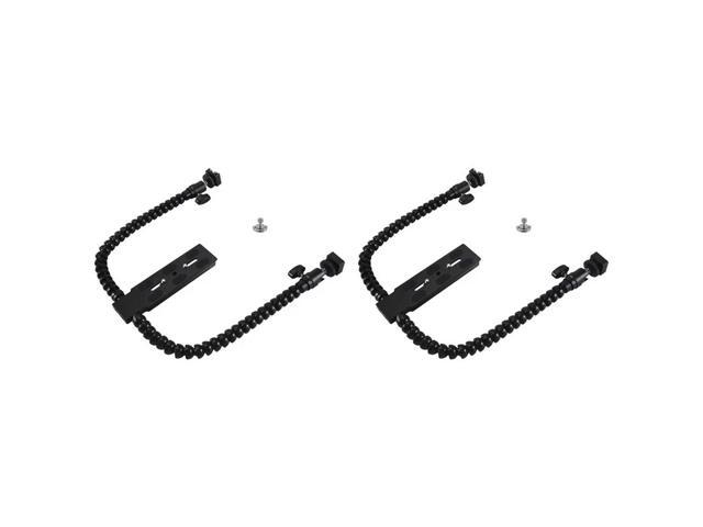 Click here for 2X Flexible Dual Arm Hot Shoe Flash Bracket Mount... prices