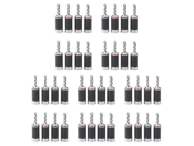 Click here for 40Pcs Banana Plugs Hi-End HIFI DIY Carbon Fiber Co... prices