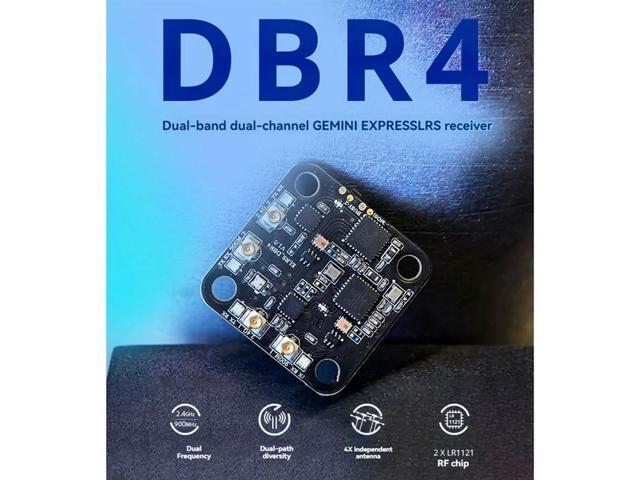 Click here for For RadioDBR4 2.4G/915Mhz ELRS Receiver Dual-Band... prices