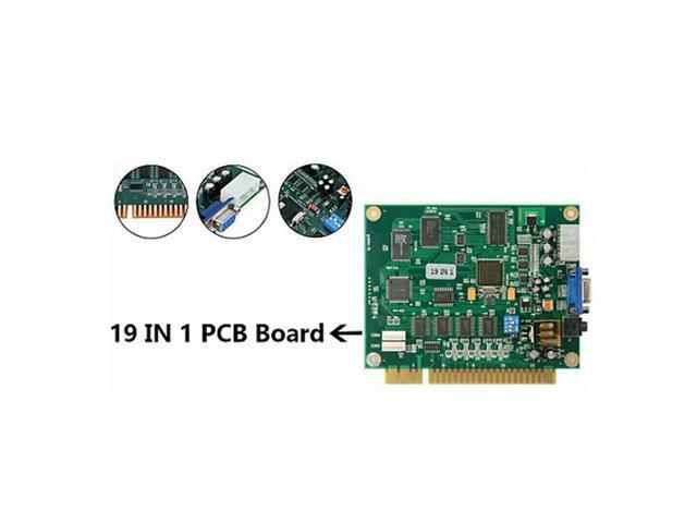Click here for 2X 19 In 1 Multicade PCB Arcade Classic Game Board... prices