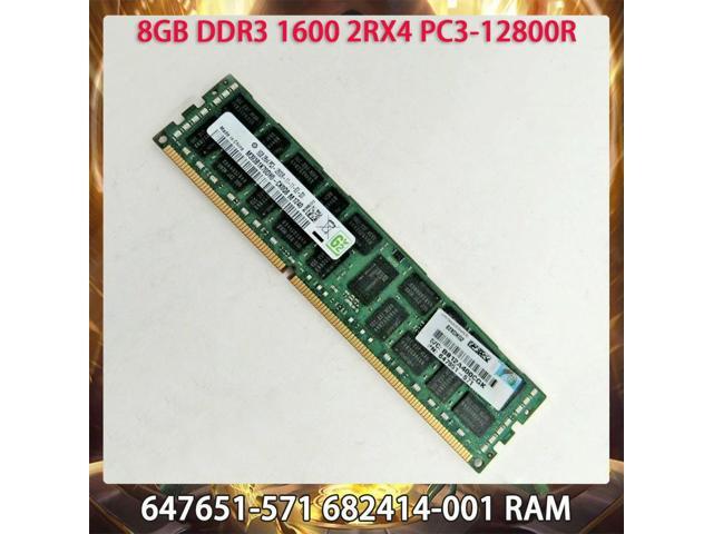 Click here for 8GB DDR3 1600 2RX4 PC3-12800R 8G 647651-571 682414... prices